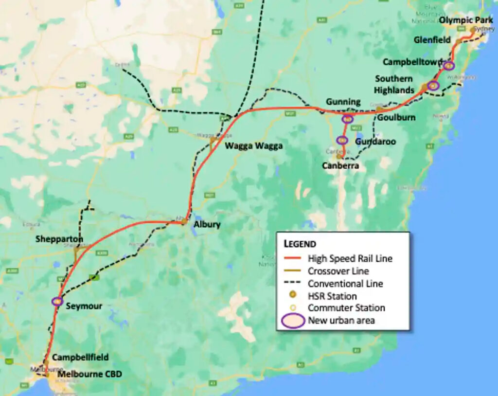 Australia’s high-speed rail should be rolled out in small stages with ...